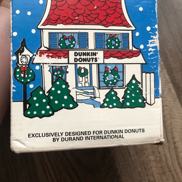 Dunkin’ Donuts | Holiday | Vintage Dunkin Donuts Christmas Village ...